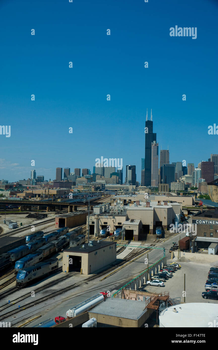 Rail yard hi-res stock photography and images - Alamy