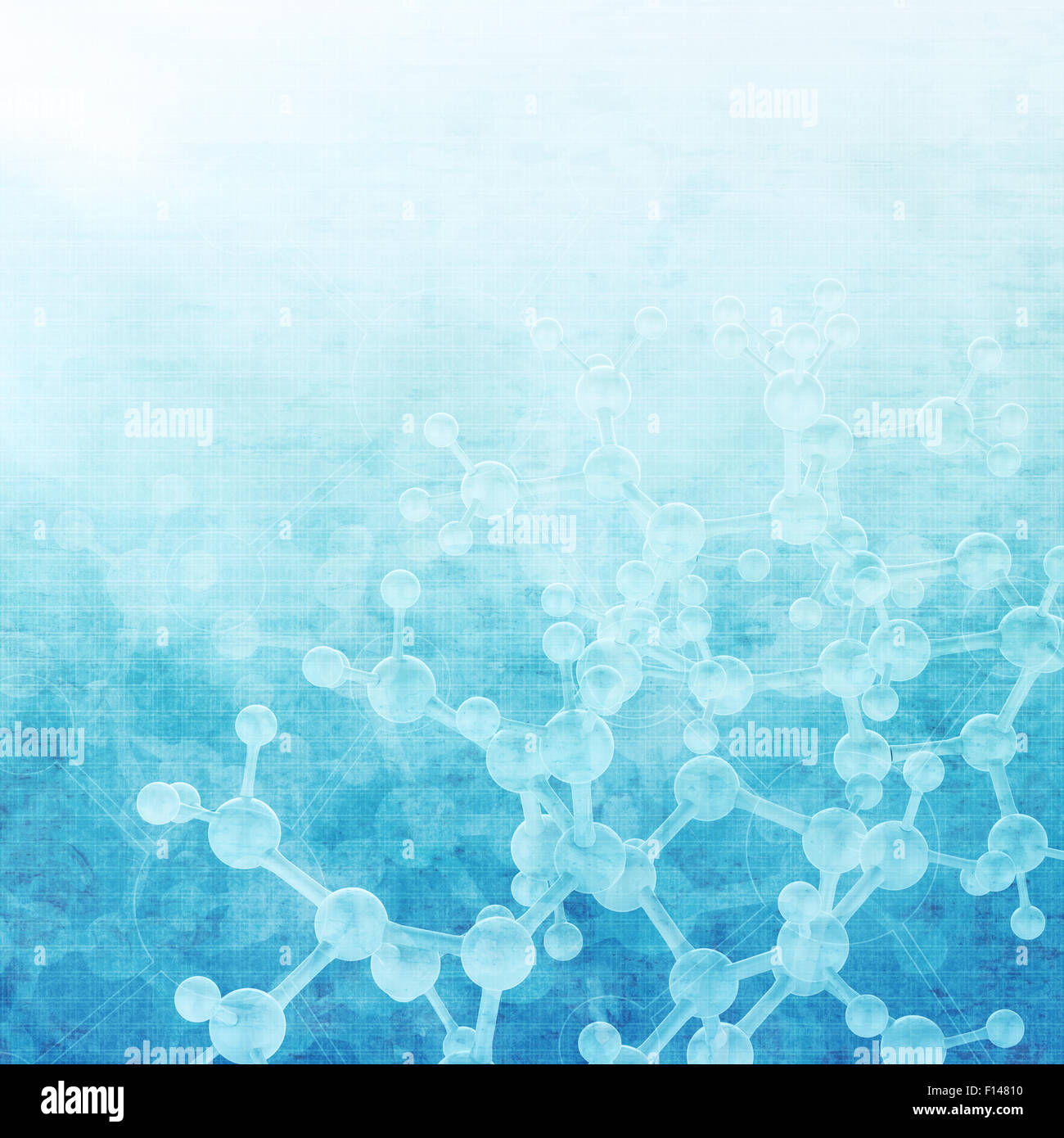 Abstract molecules medical background Stock Photo - Alamy