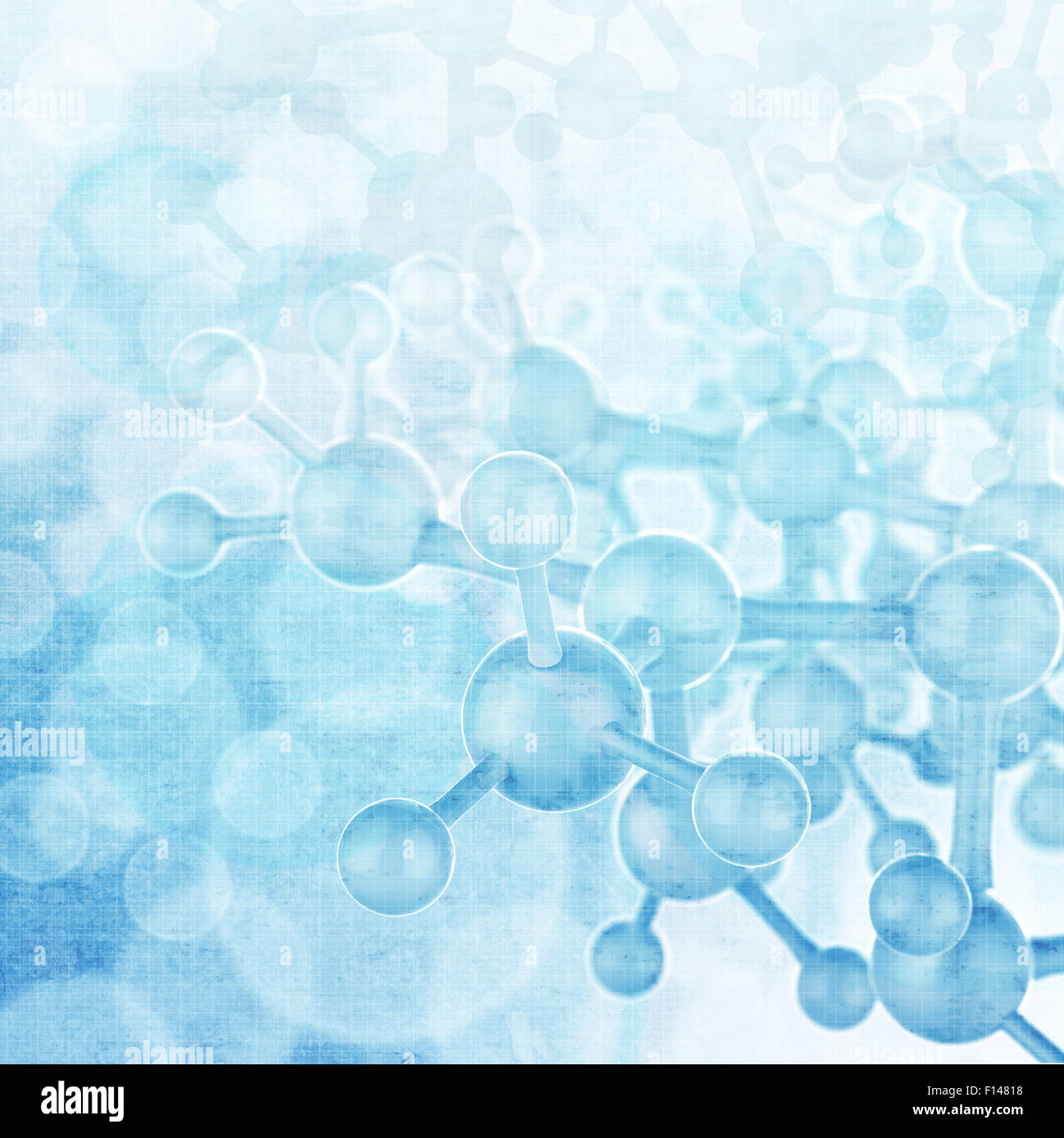 Abstract molecules medical background Stock Photo - Alamy