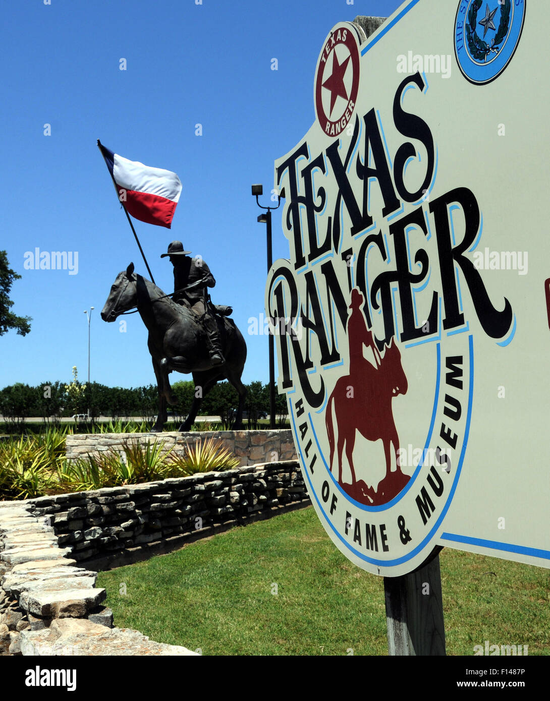 Texas rangers hall of fame museum waco hi-res stock photography and ...