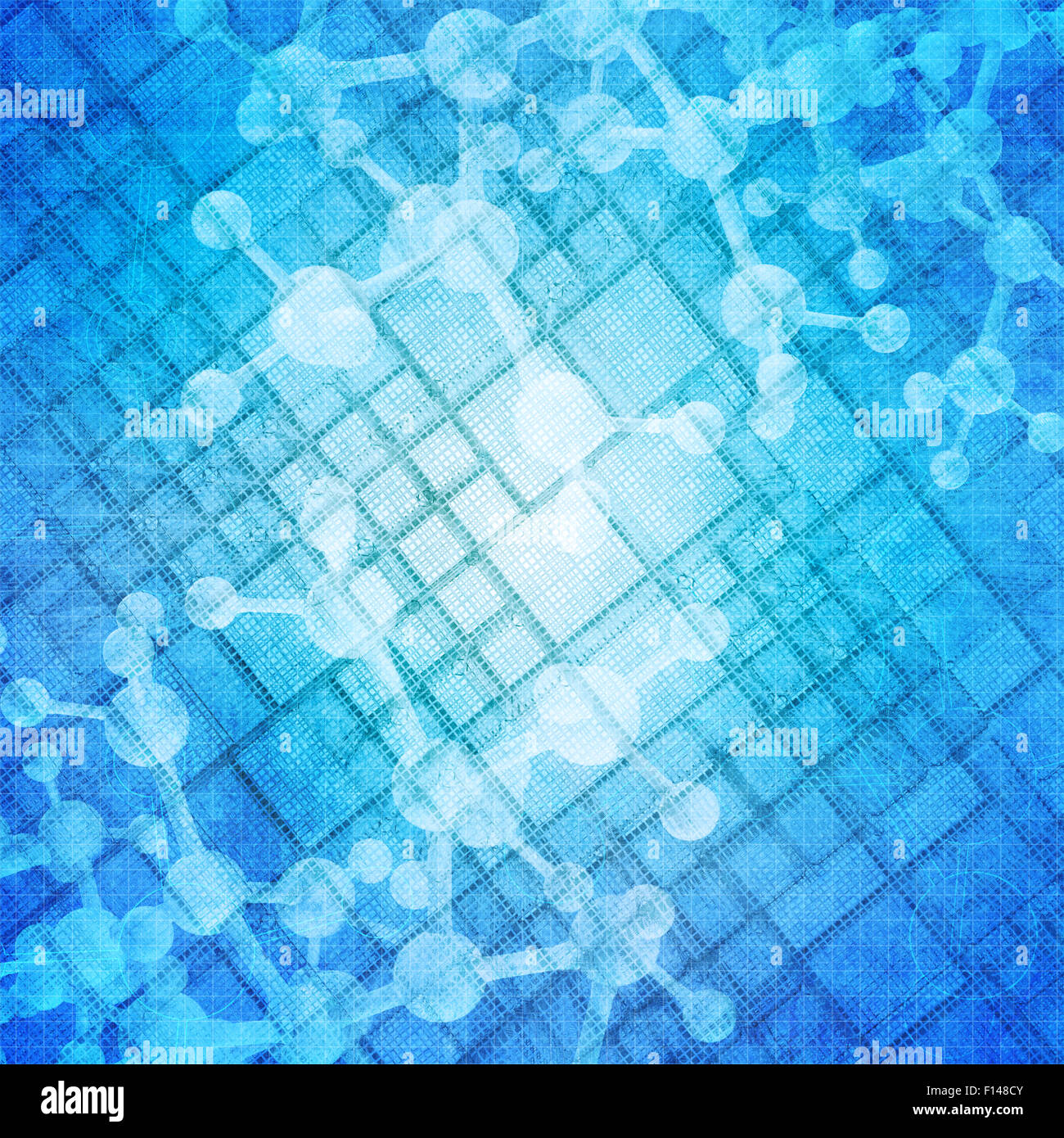 Abstract molecules medical background Stock Photo - Alamy