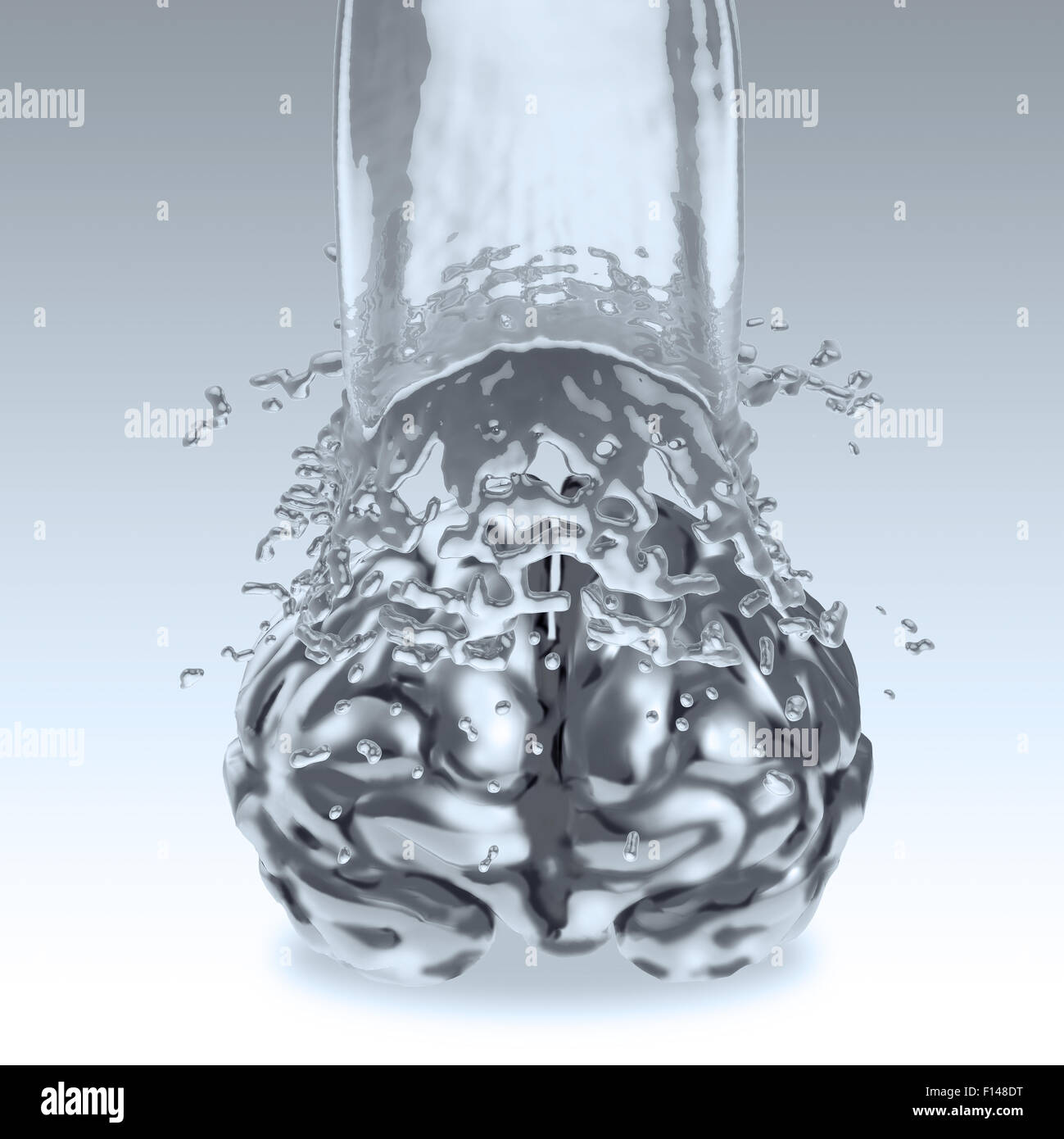 Liquid metal hi-res stock photography and images - Alamy