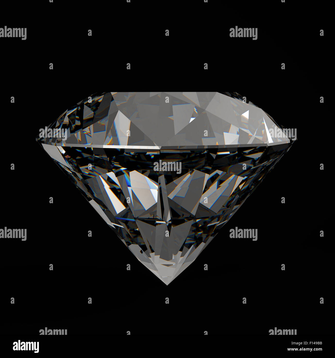 Diamonds 3d in composition as concept Stock Photo - Alamy