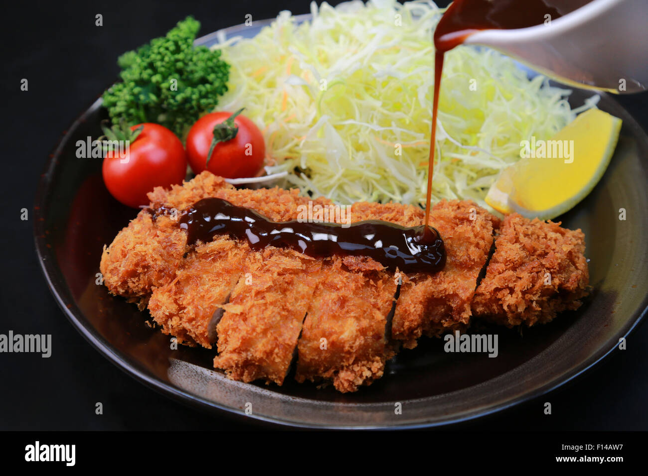 Pork cutlet hi-res stock photography and images - Alamy