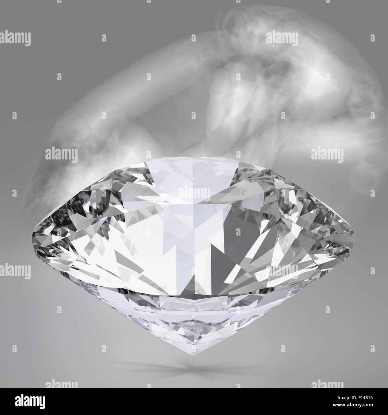 Diamonds 3d in composition as concept Stock Photo - Alamy