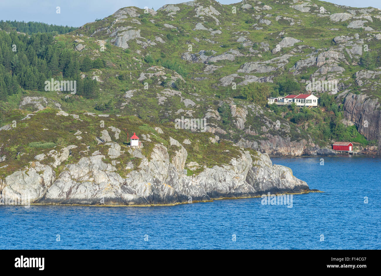 Norwegian lighthouse hi-res stock photography and images - Alamy