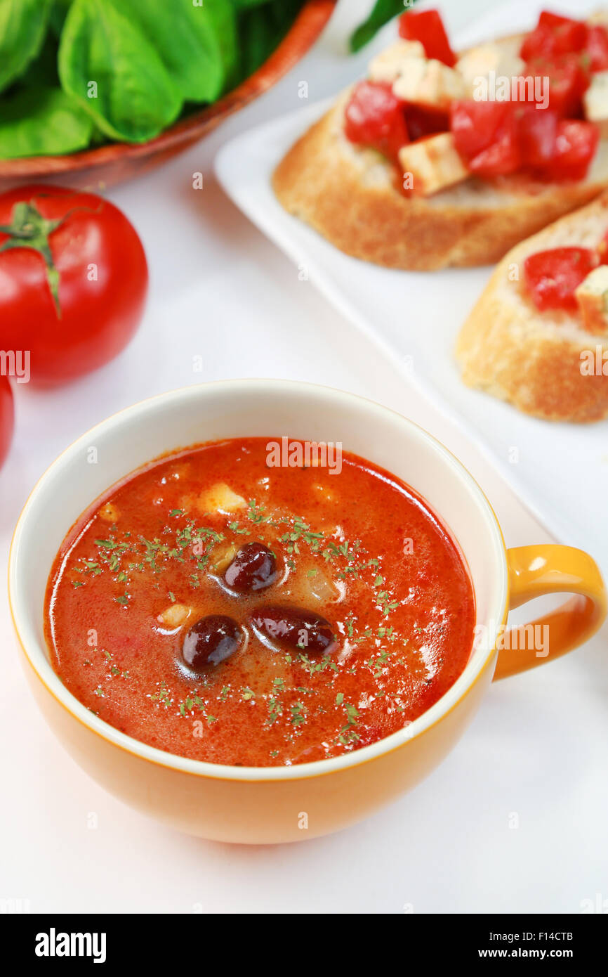 Minestrone hi-res stock photography and images - Alamy