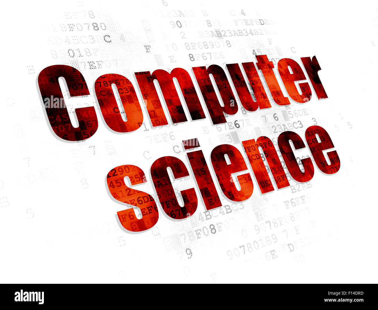 Science concept: Computer Science on Digital background Stock Photo - Alamy