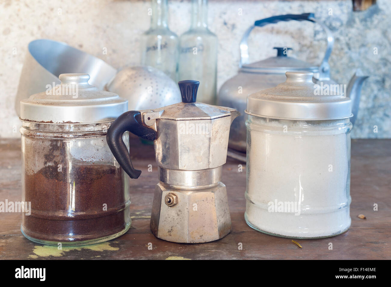 Old Fashioned Drip Coffee Pot