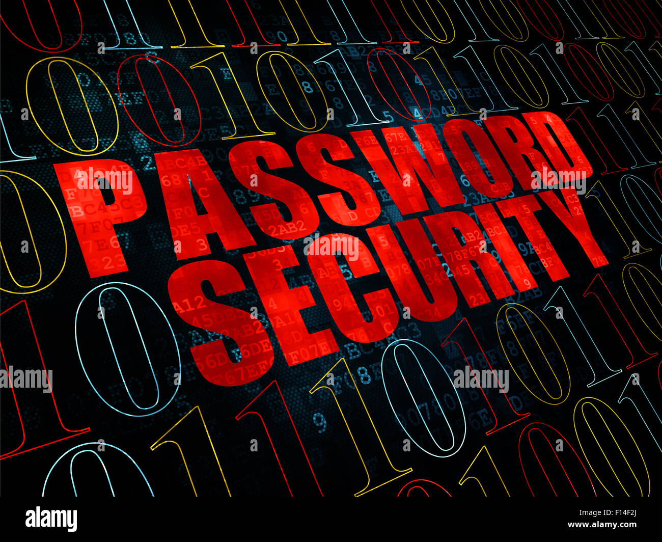 Protection concept: Password Security on Digital background Stock Photo - Alamy