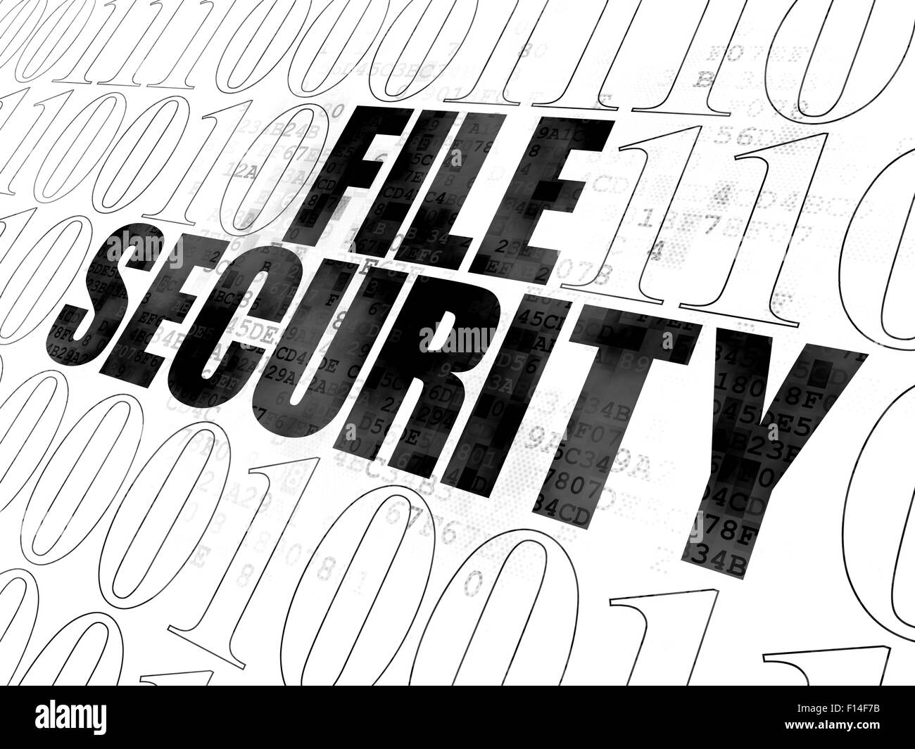 Safety concept: File Security on Digital background Stock Photo - Alamy