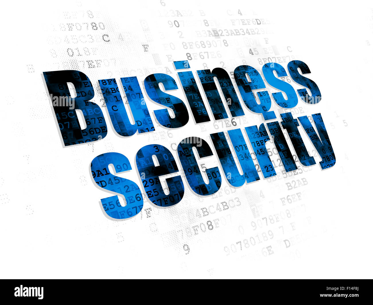 Privacy concept: Business Security on Digital background Stock Photo ...