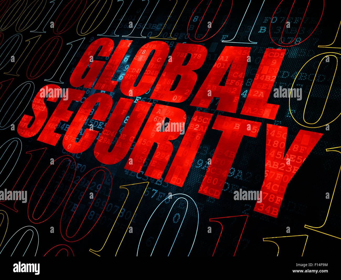 Privacy concept: Global Security on Digital background Stock Photo - Alamy