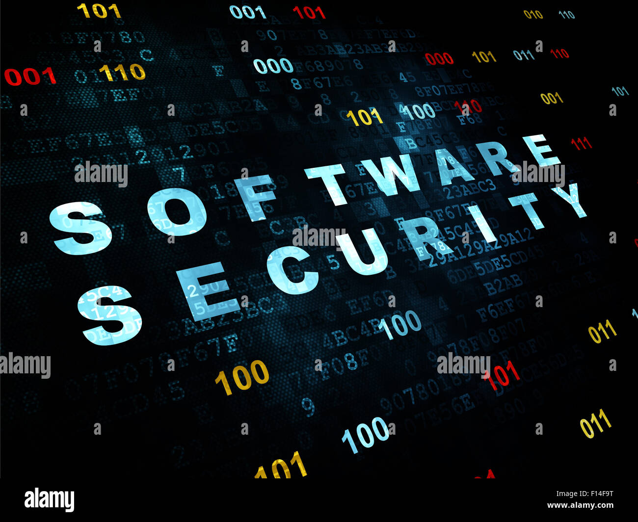 Safety concept: Software Security on Digital background Stock Photo - Alamy