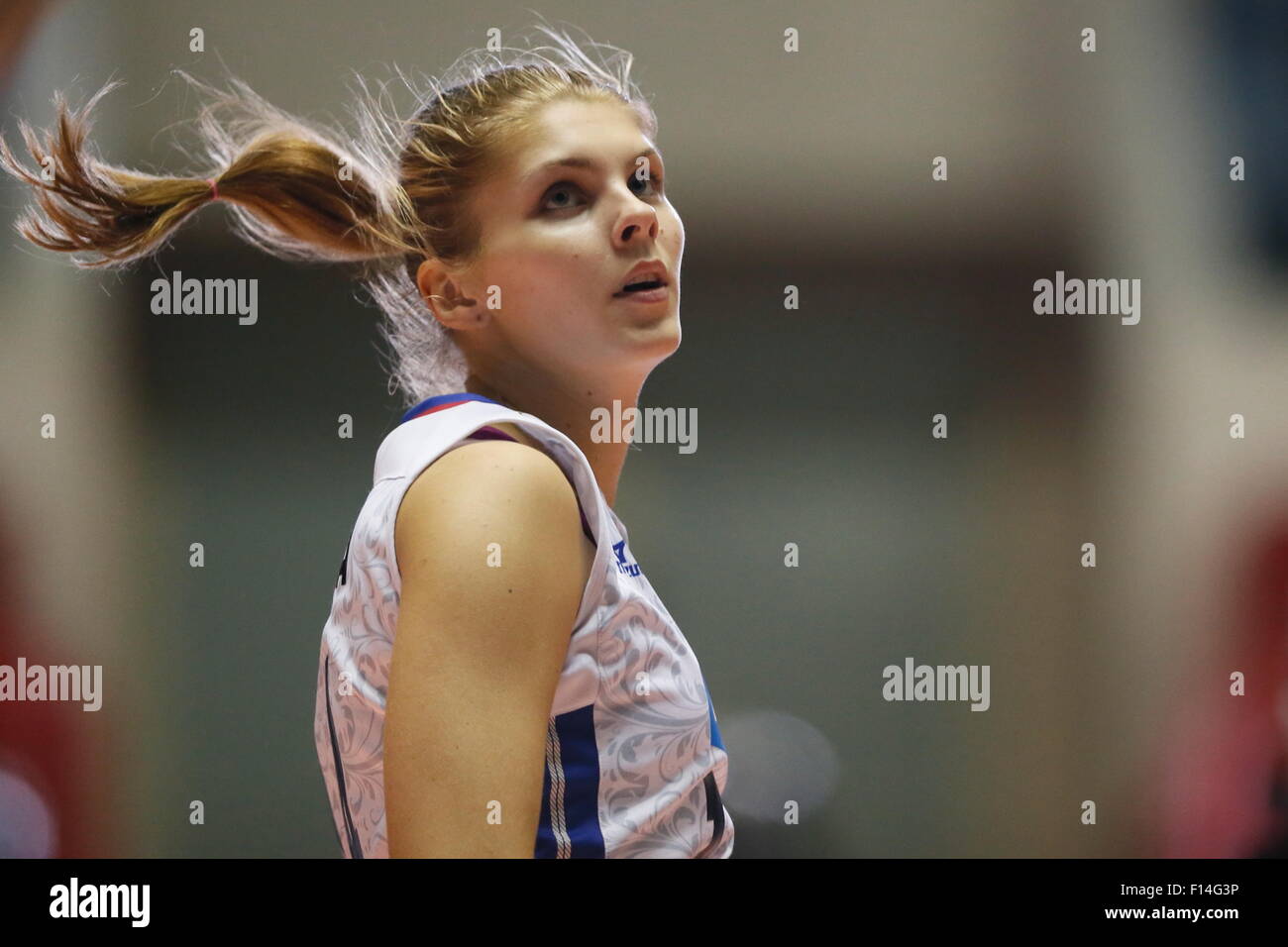 Tokyo, Japan. 27th Aug, 2015. Fetisova Lrina (RUS) Volleyball : FIVB ...