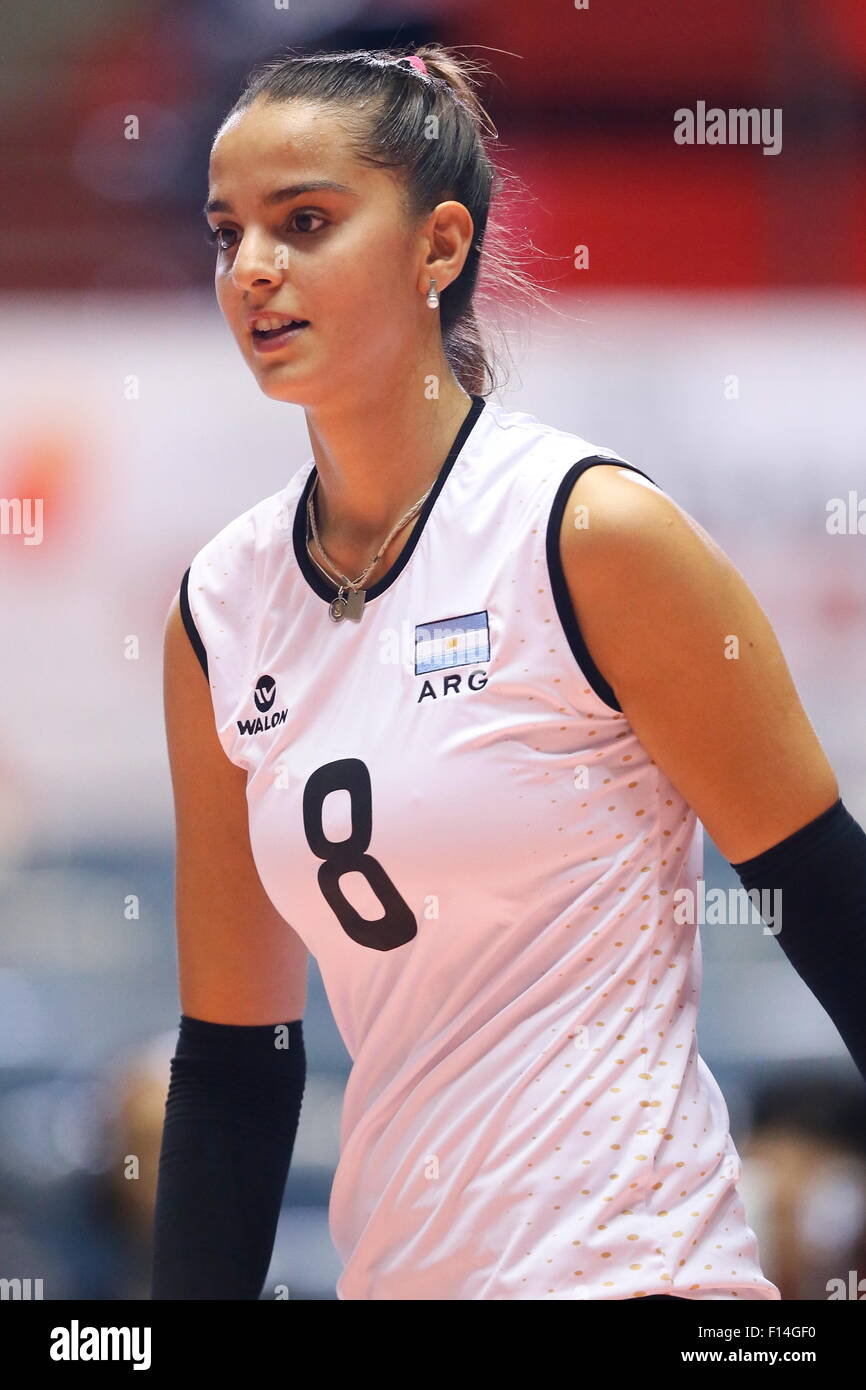Tokyo, Japan. 27th Aug, 2015. Sol Piccolo (ARG) Volleyball : FIVB Women ...