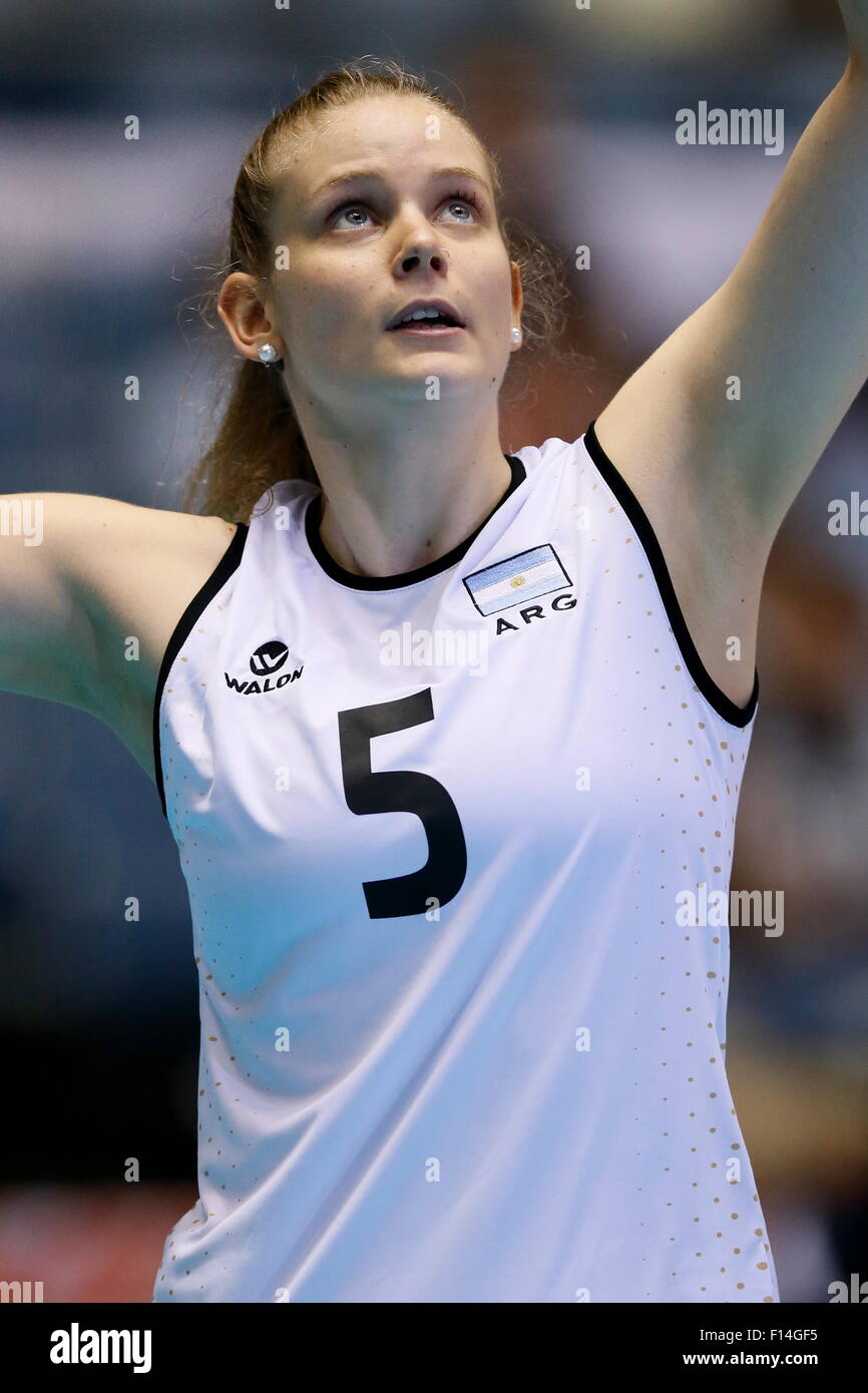 Tokyo, Japan. 27th Aug, 2015. Lucia Fresco (ARG) Volleyball : FIVB ...