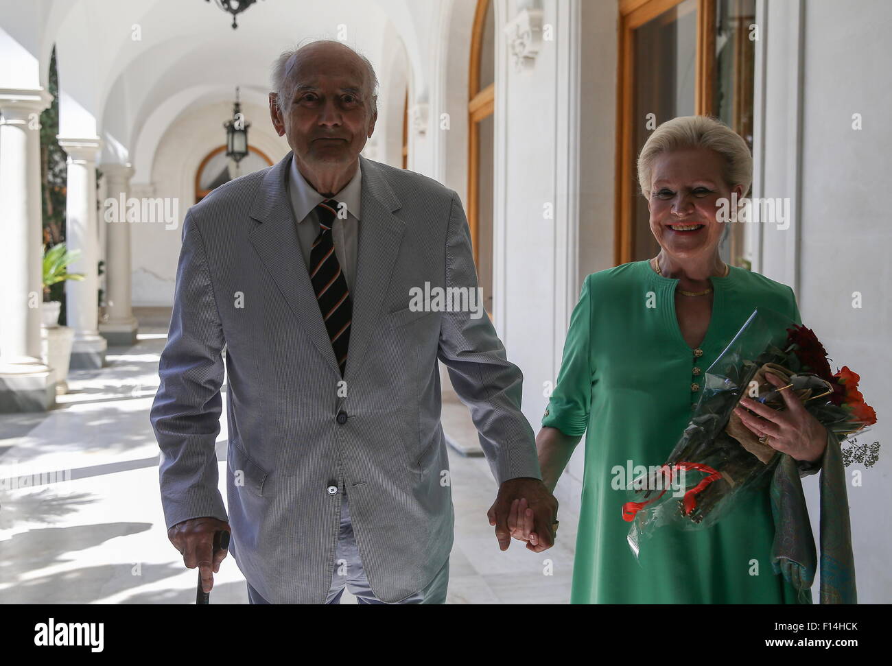 Crimea, Russia. 26th Aug, 2015. Prince Dimitri Romanovich Romanov (L ...