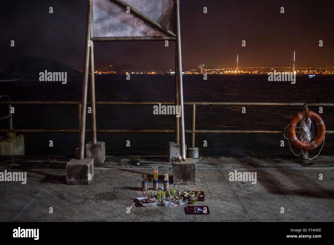 (150827) -- Hong Kong, Aug. 27, 2015 (Xinhua) -- Photo taken on Aug. 20 ...