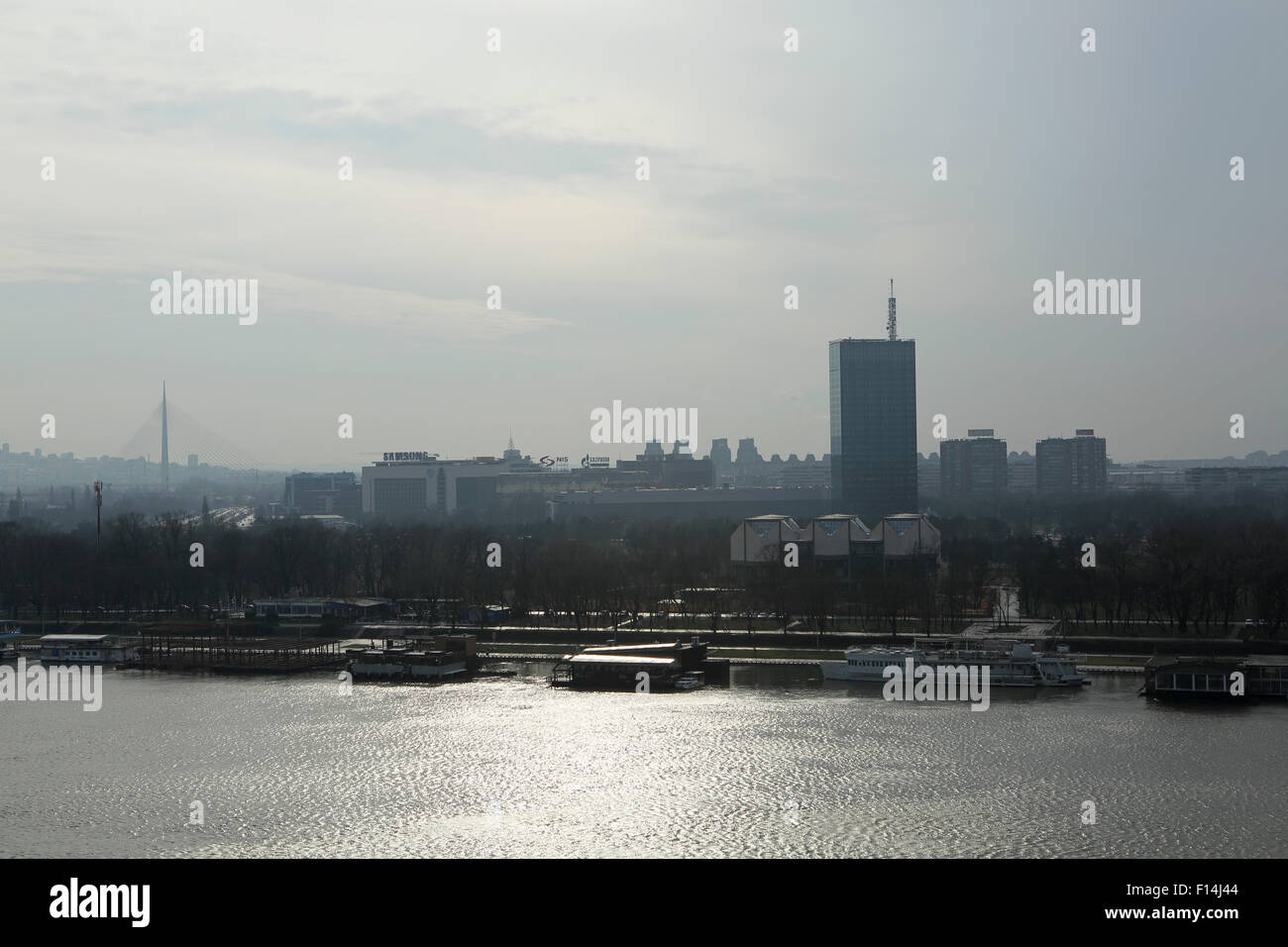 New belgrade skyline hi-res stock photography and images - Alamy
