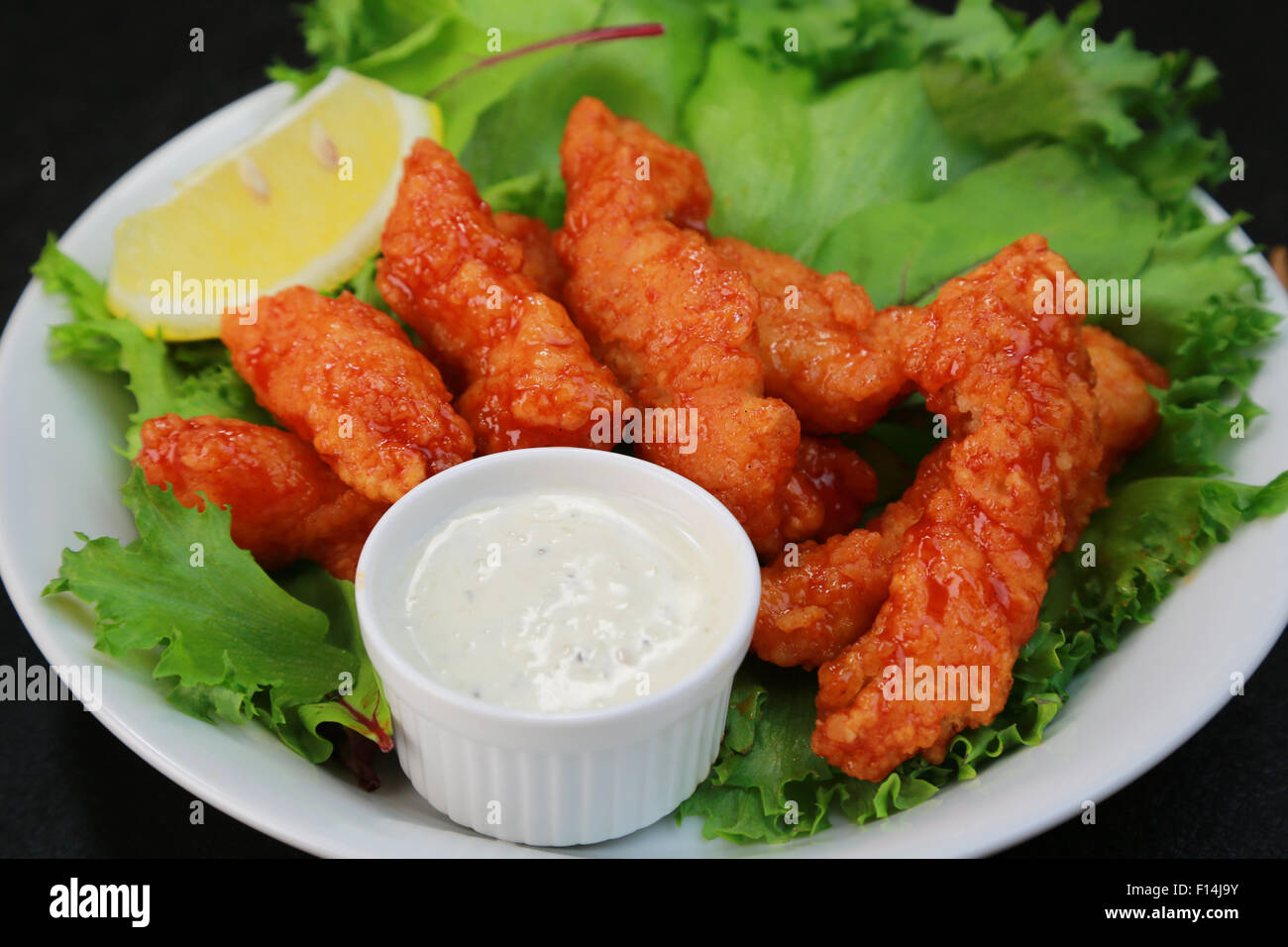 Buffalo chicken wing Stock Photo - Alamy