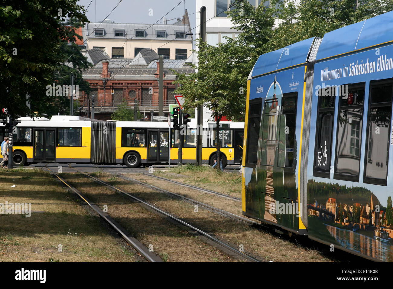 TRAM BUS BERLIN Stock Photo - Alamy