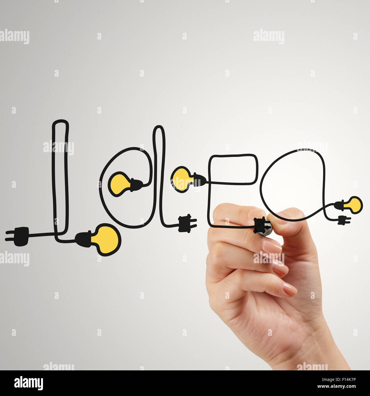 Hand writing font hi-res stock photography and images - Alamy