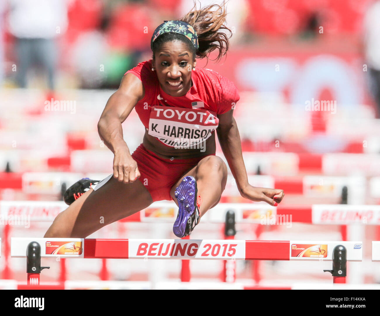Womens 100 m hurdles round 1 hi-res stock photography and images - Alamy