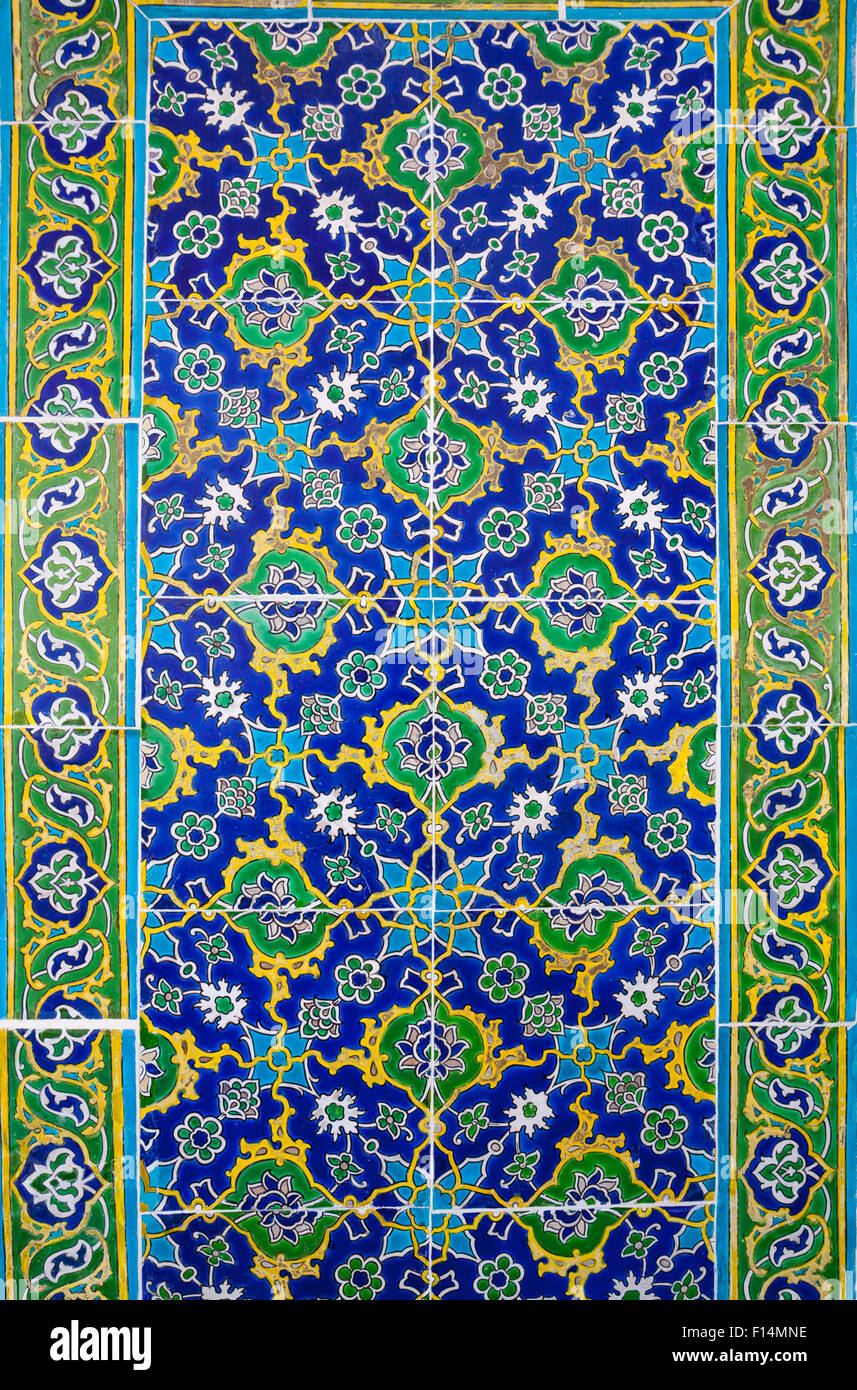 Turkish ceramic tiles Stock Photo - Alamy