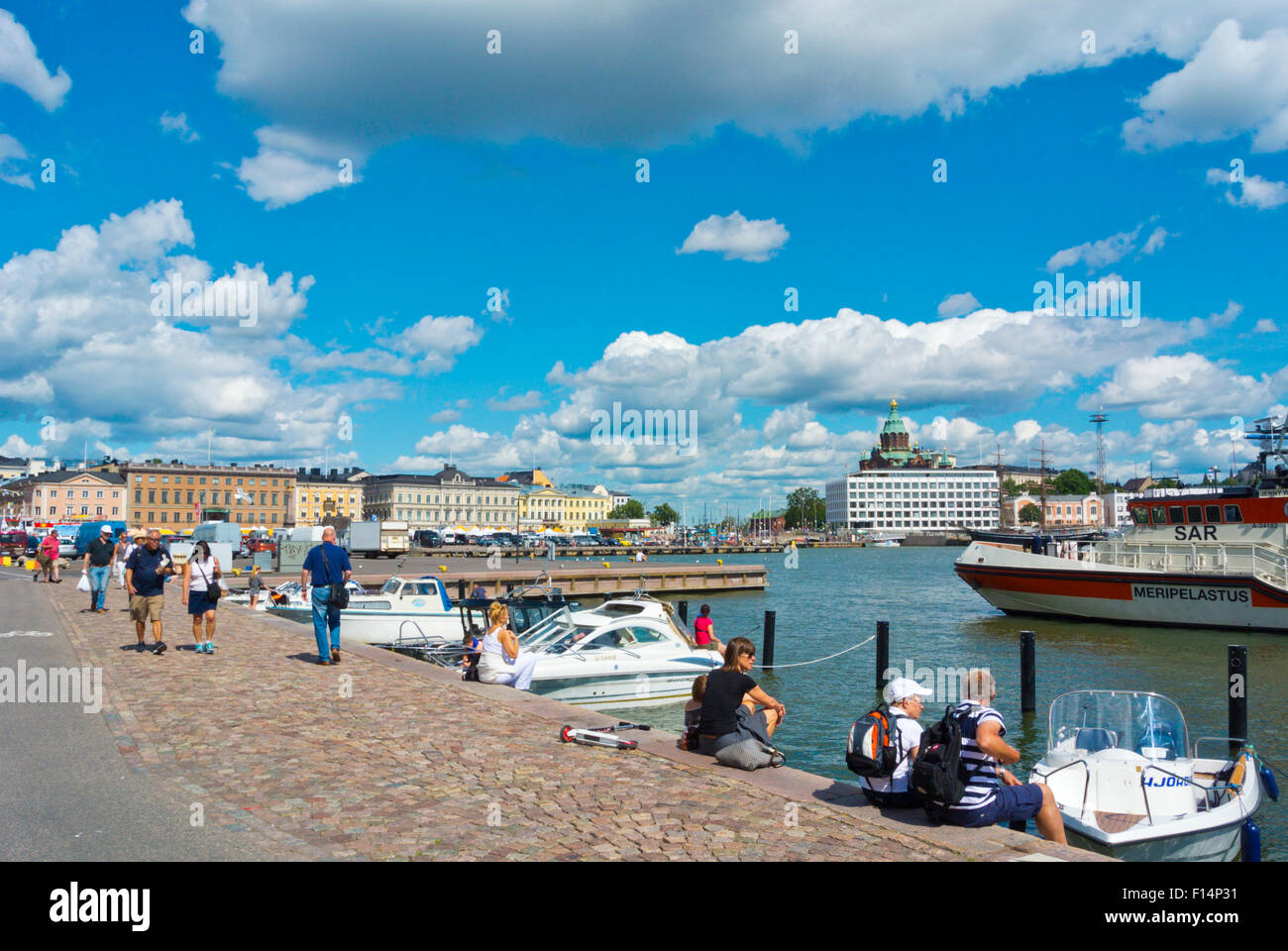 Eteläranta, South Bank, Helsinki, Finland, Europe Stock Photo - Alamy