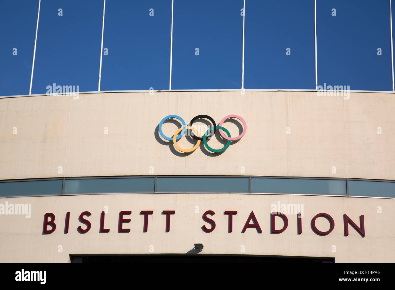 Bislett Stadium, Oslo, Norway Stock Photo - Alamy