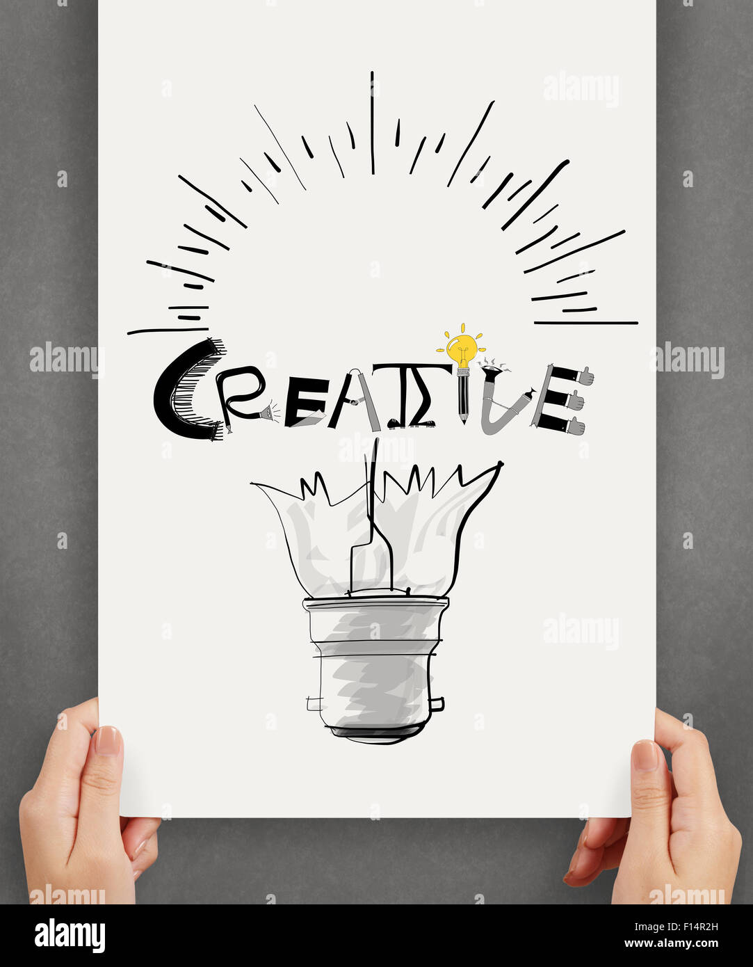 Creative word hi-res stock photography and images - Alamy