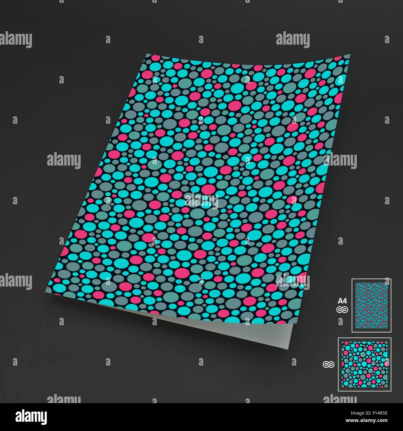 Seamless Vector Background. A4 Business Blank. Can Be Used For ...