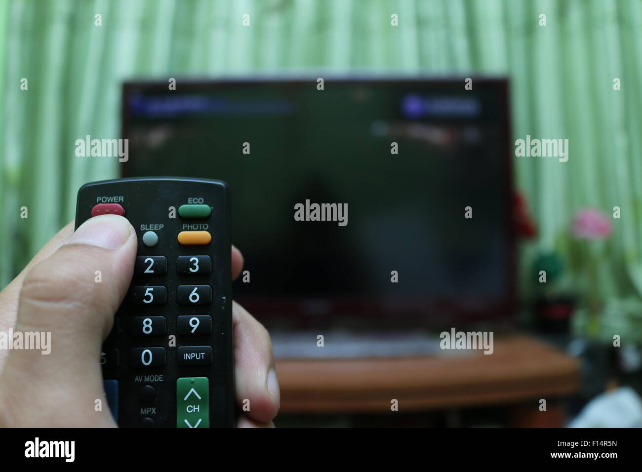 Power off tv hi-res stock photography and images - Alamy