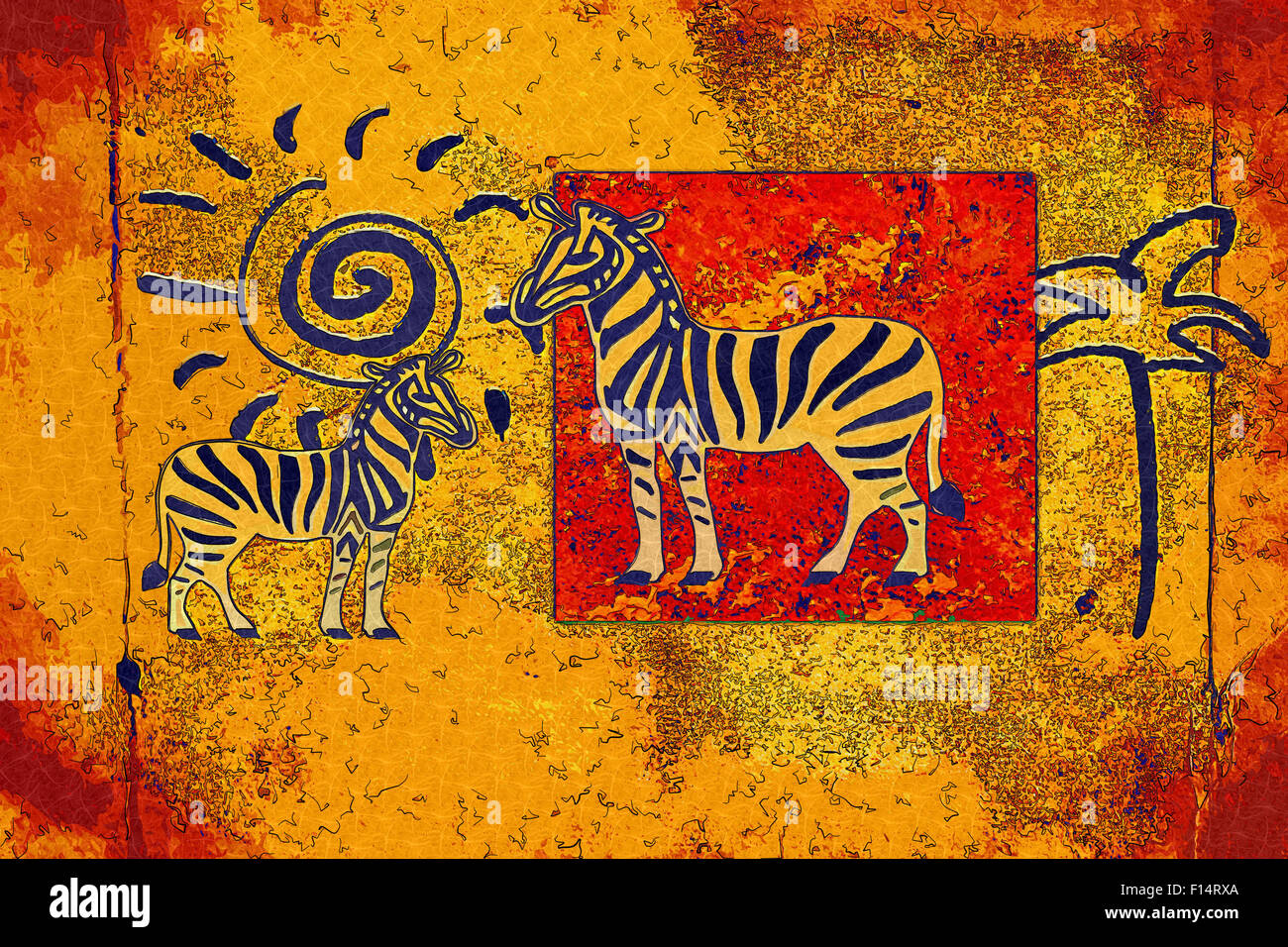 African ethnic retro vintage Stock Photo - Alamy