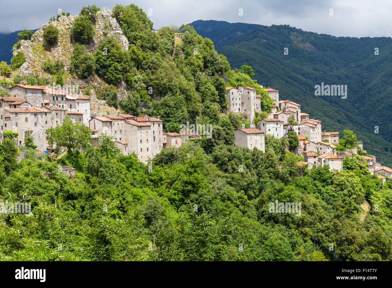 Village of Lucchio, Italy Stock Photo - Alamy