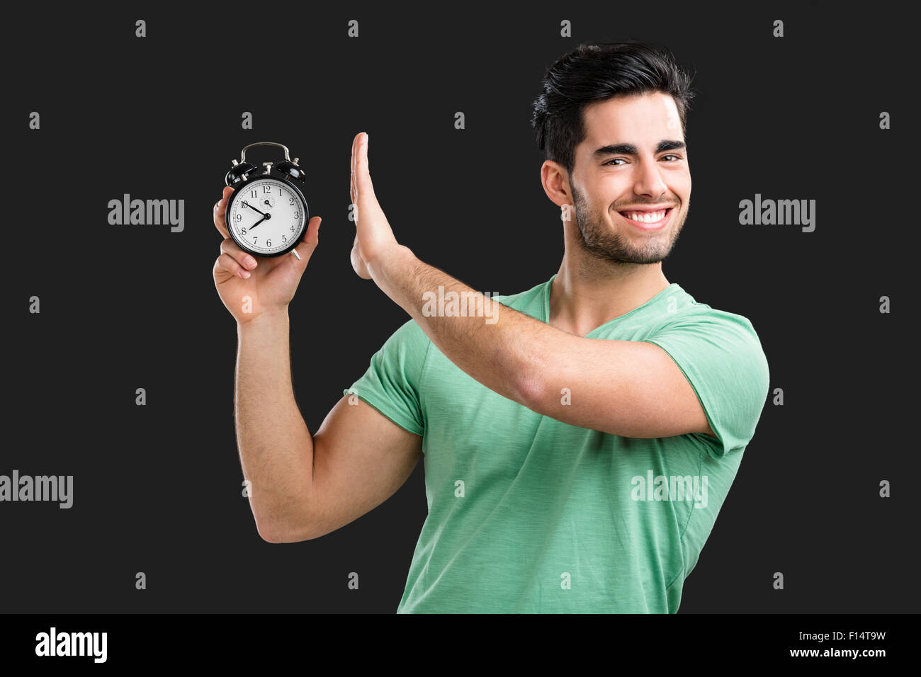 Men clock hi-res stock photography and images - Alamy