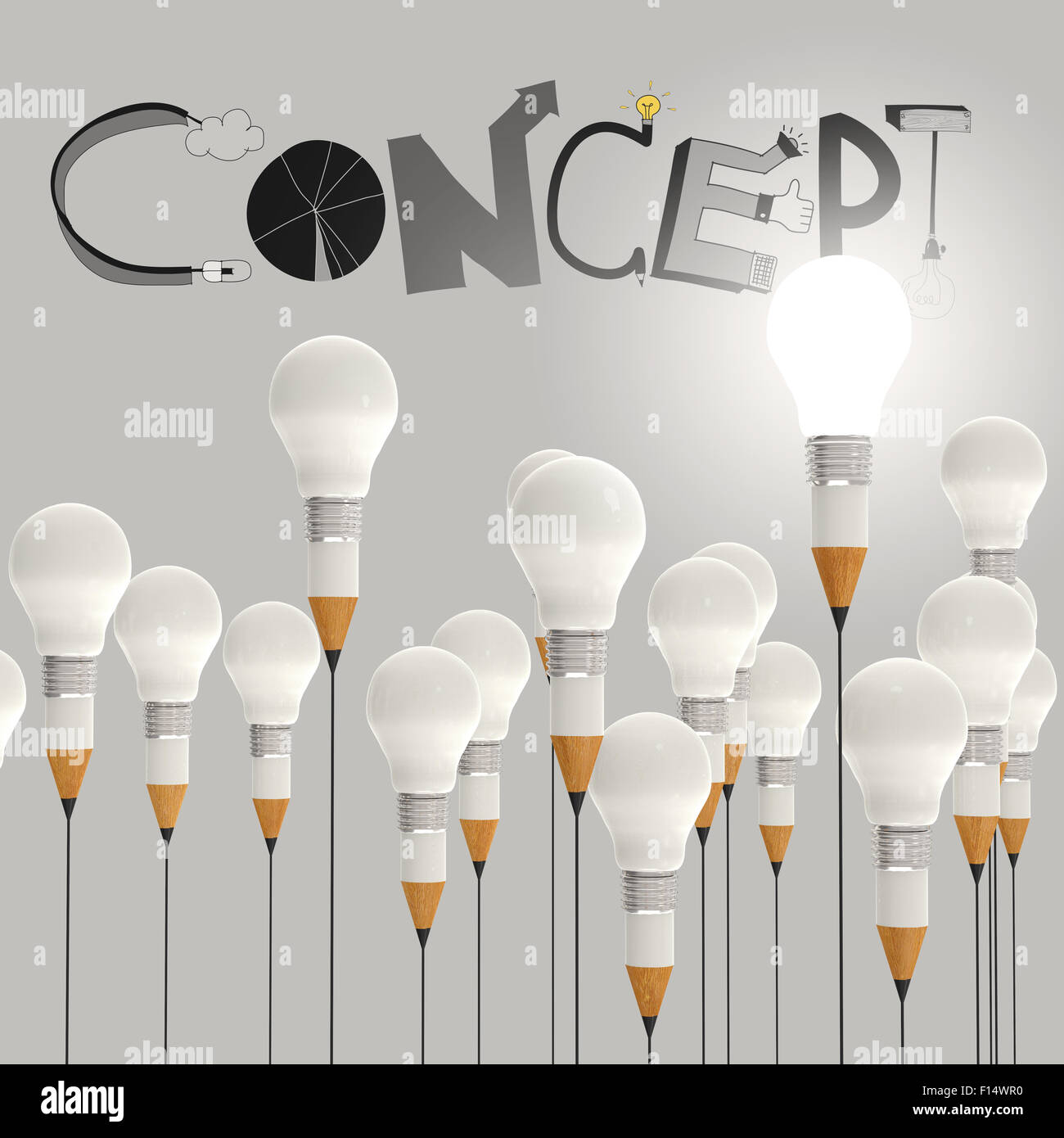 Inspirational concept design hi-res stock photography and images - Alamy