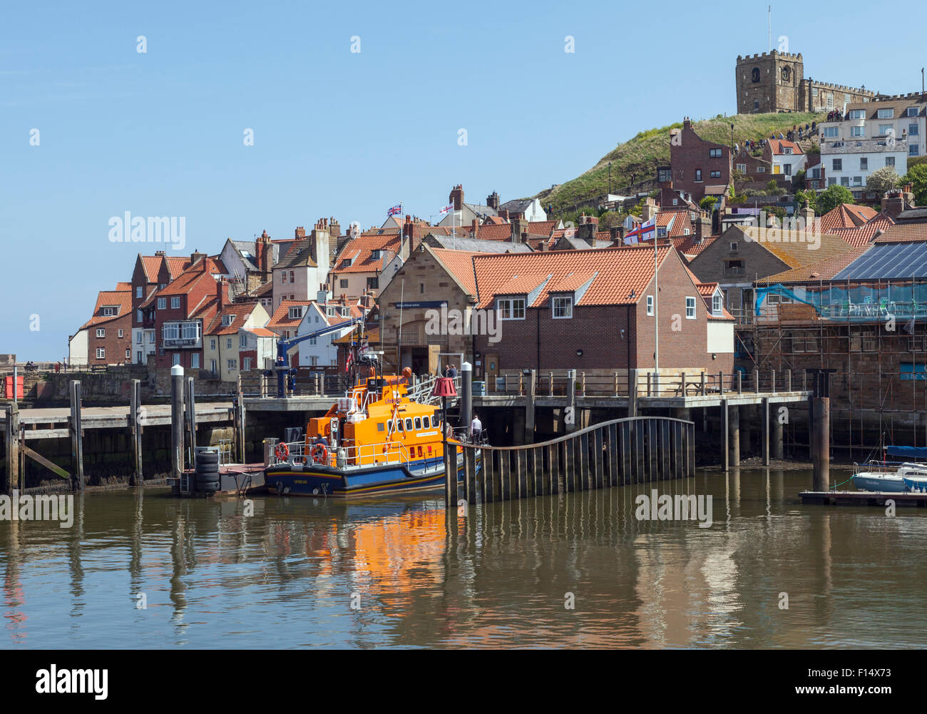 Whitby Lifeboat station, Yorkshire Stock Photo - Alamy