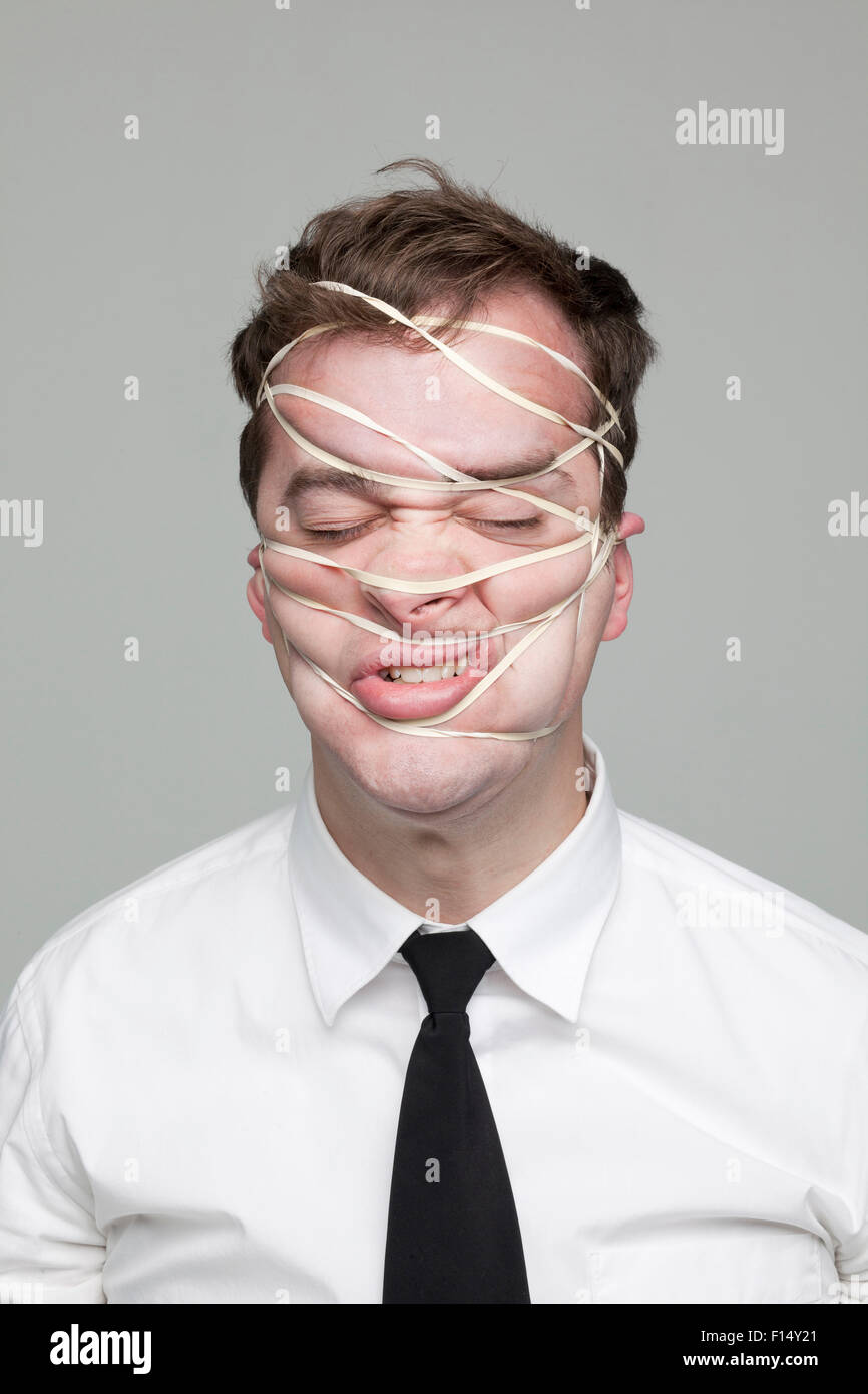 Deformed man face hi-res stock photography and images - Alamy