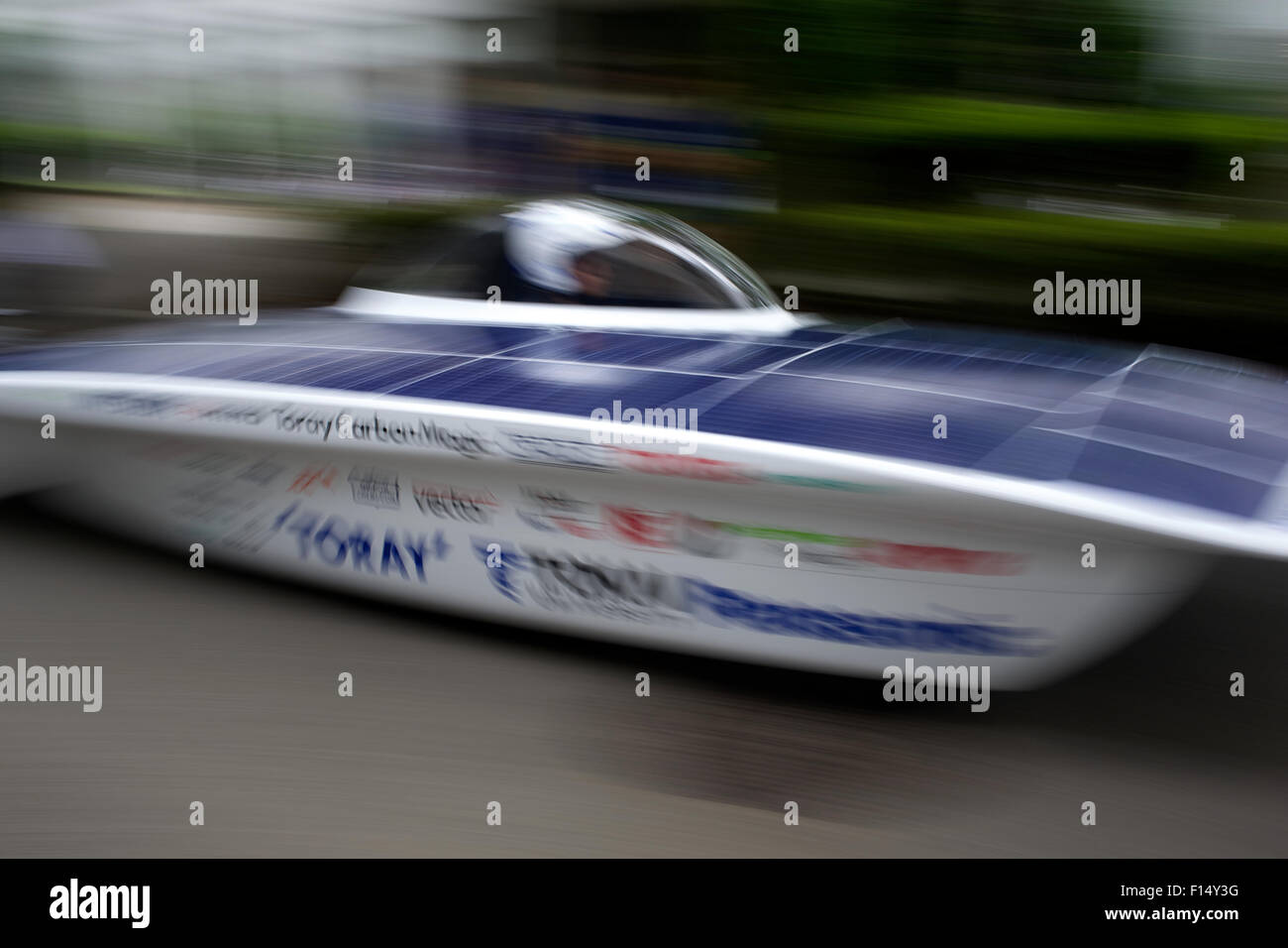 Tokai University, Tokyo, Japan. 27th August, 2015. Japan's Solar ...