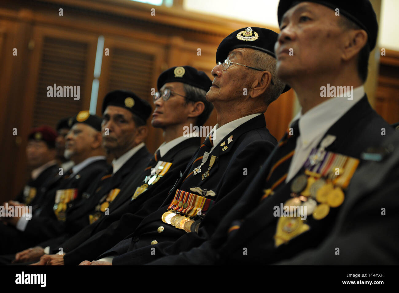 Singapore. 27th Aug, 2015. Members of the Singapore Armed Forces ...