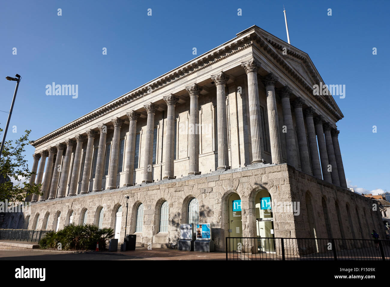 Birmingham town hall UK Stock Photo - Alamy
