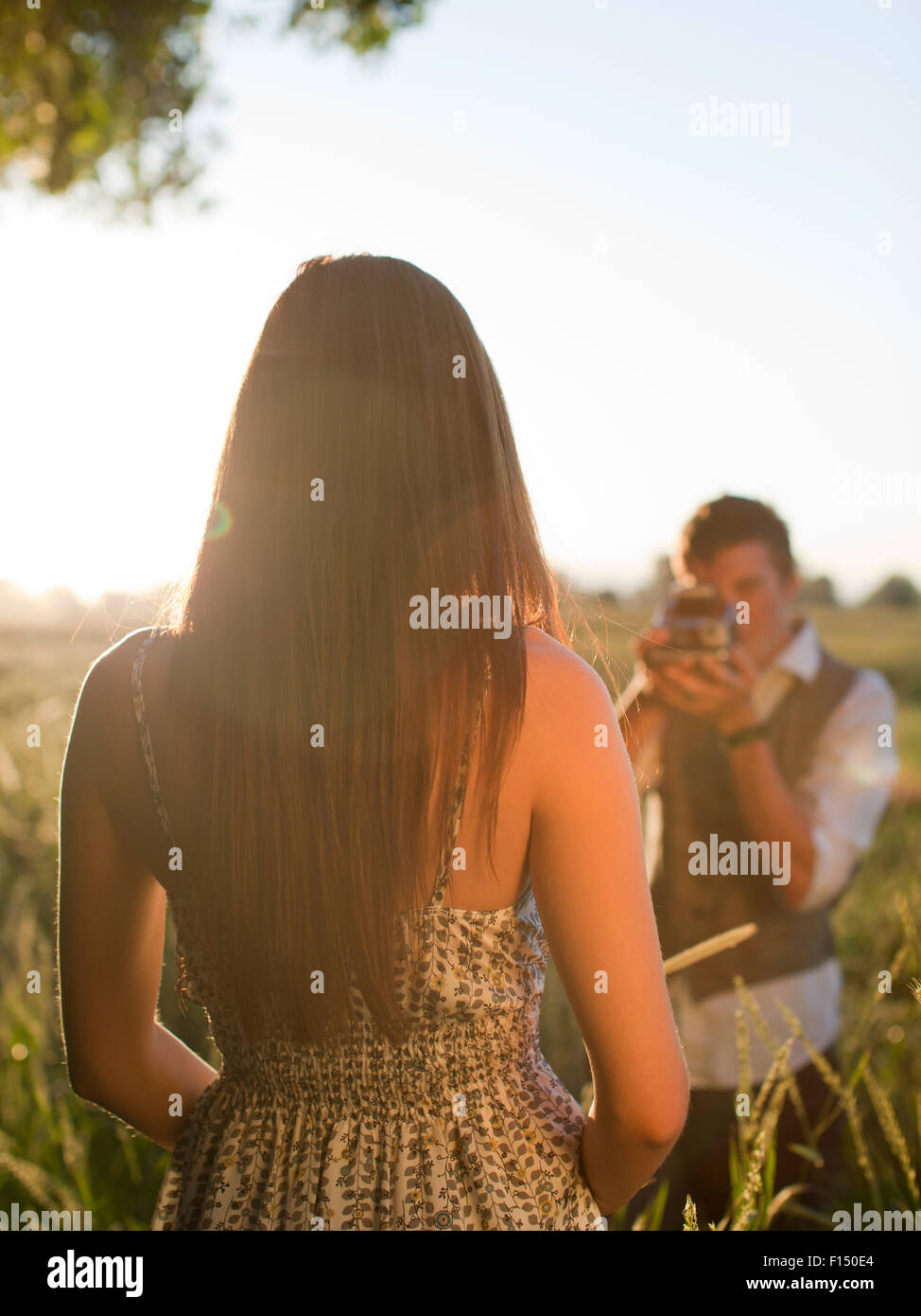 Photographing girlfriend hi-res stock photography and images - Alamy