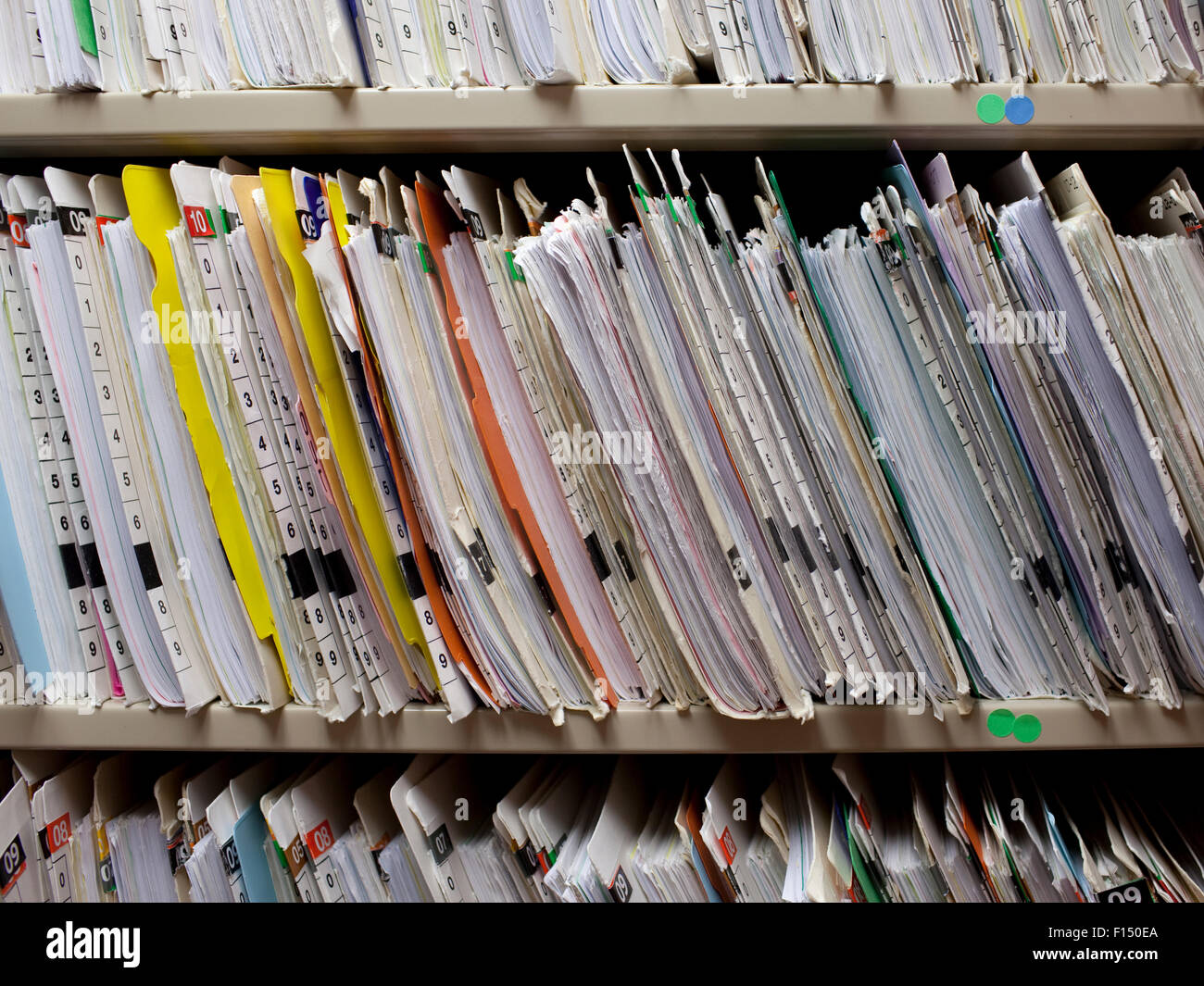 Medical records on shelf hi-res stock photography and images - Alamy