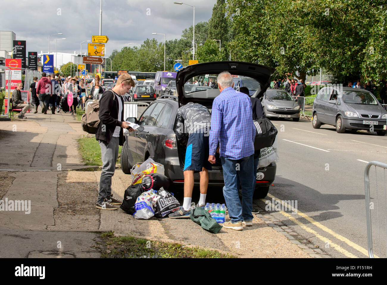 Visiting Reading Pop Festival High Resolution Stock Photography and ...