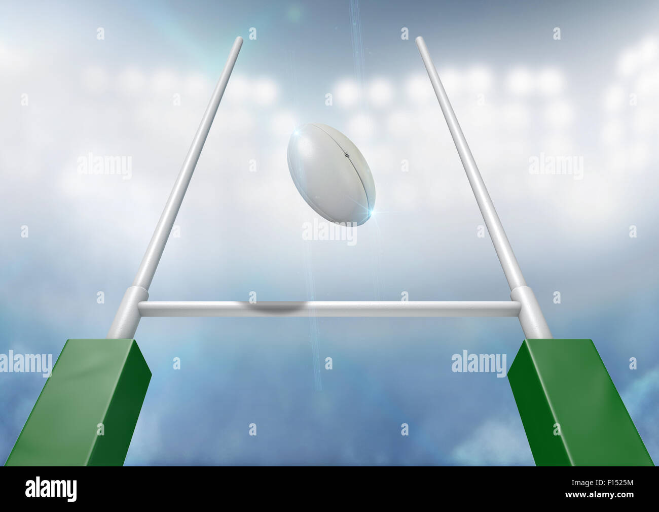 Rugby posts hi-res stock photography and images - Alamy