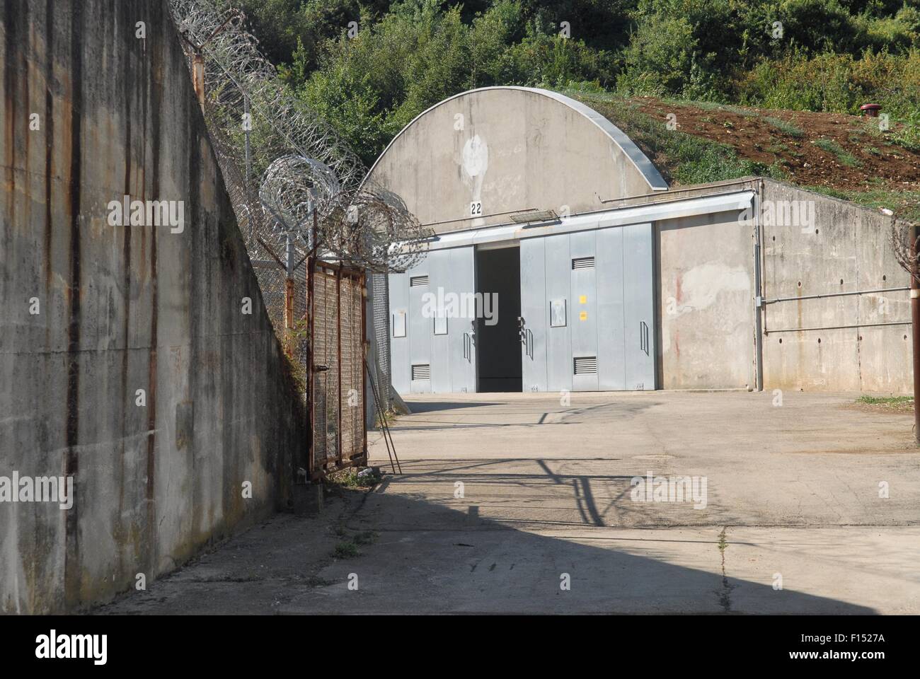 Italy Camp Ederle Us Army Base In Vicenza Ammunition