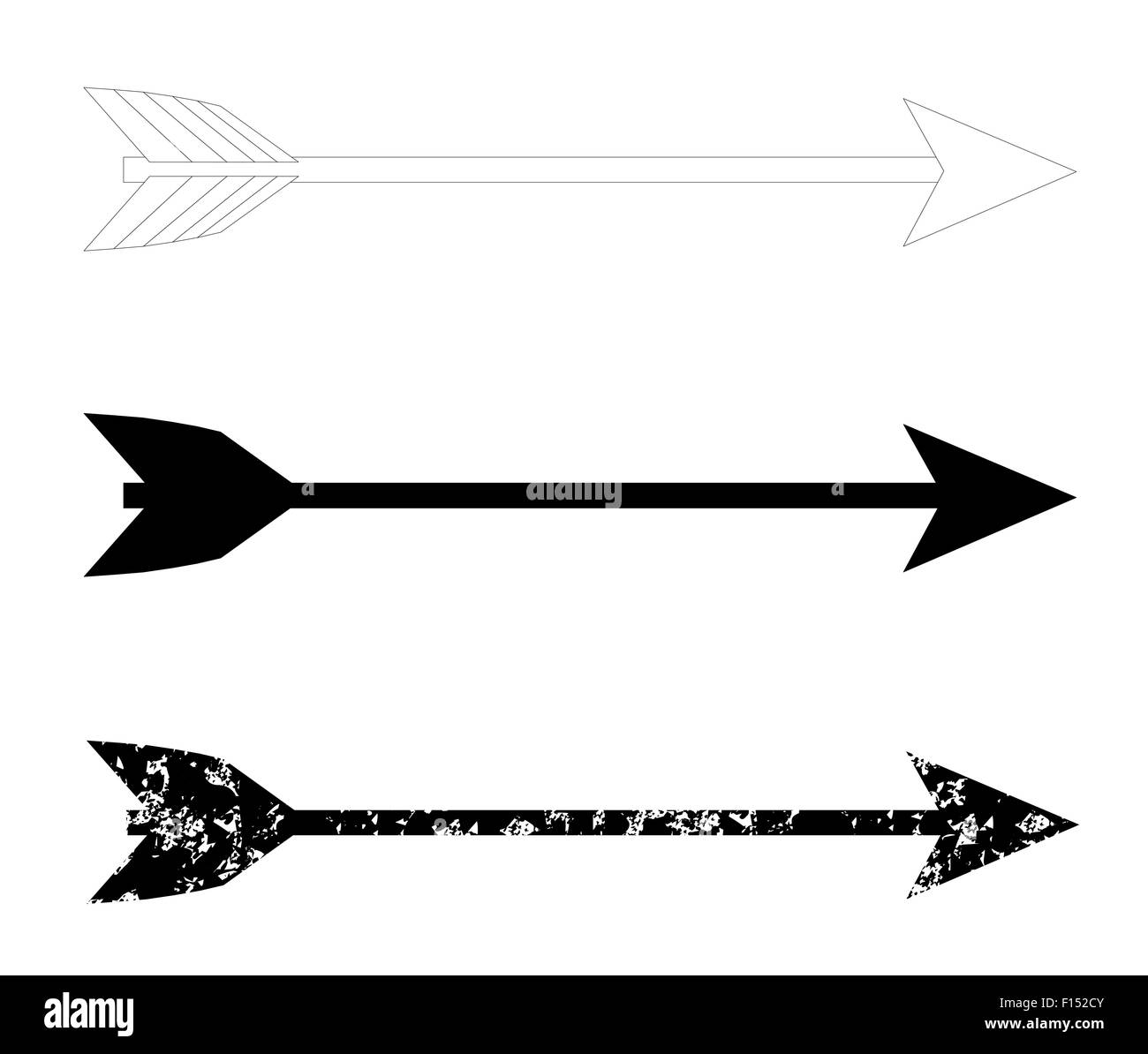 Bow And Arrow Clip Art Black And White