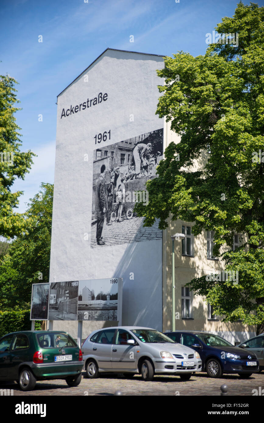 Ackerstrasse, Berlin Wall memorial, Germany Stock Photo - Alamy